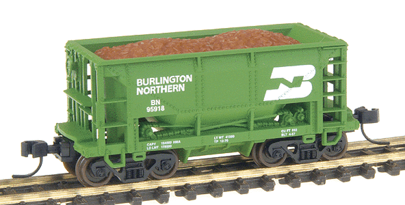 Atlas - 25' 70-Ton Ore Car - Ready-to-Run - Burlington Northern #95918 ...