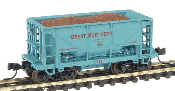 Atlas - 25' 70-Ton Ore Car - Ready-to-Run - Great Northern #91850 ...