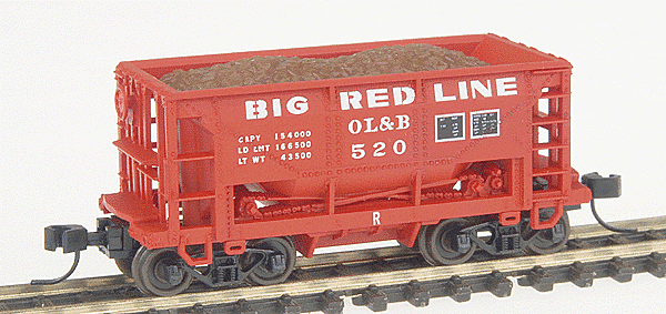 Atlas - 25' 70-Ton Ore Car - Ready-to-Run - Omaha, Lincoln, & Beatrice ...