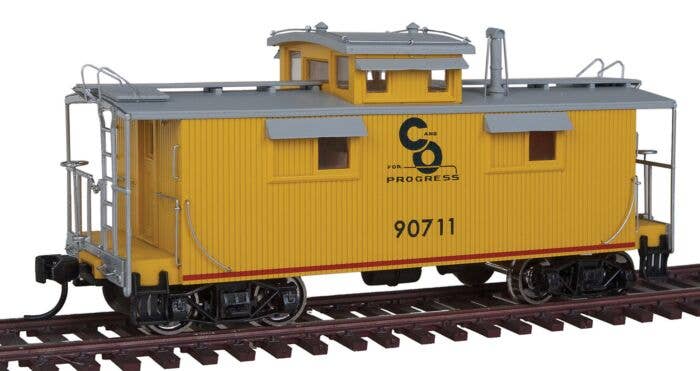 Walthers - 25' C&O Wood Caboose - Ready to Run - Chesapeake & Ohio ...