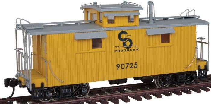 Walthers - 25' C&O Wood Caboose - Ready to Run - Chesapeake & Ohio ...
