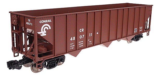 AristoCraf - 3-Bay 100-Ton Coal Hopper - Conrail - 614-41409