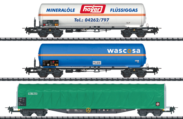 Trix - 3-Car Freight Set - 3-Rail - Ready-to-Run - Trix Express ...