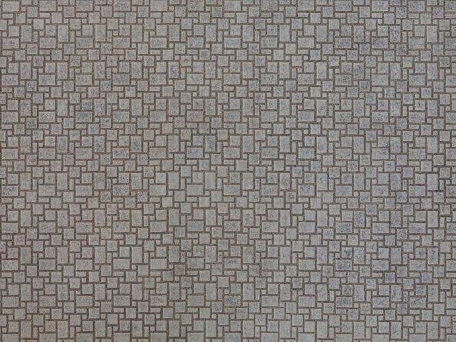 Noch - 3-D Printed Cardstock Texture Sheet - Modern Stone Paving 9-13/ ...