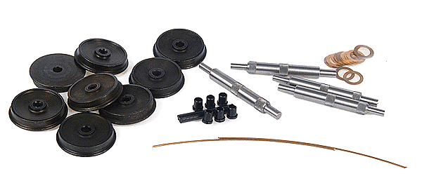 NWSL - 3-Rail - 4-Axle Conversion Kit to 2-Rail; For MTH, Lionel ...