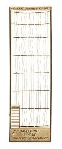 N Scl Arch - 3-Strand Barbed Wire Fence with Ultra Fine Wire and Posts ...