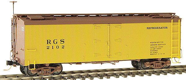 MicroTrain - 30' Composite Frame Reefer HOn3 (Ready-to-Run) - Rio ...