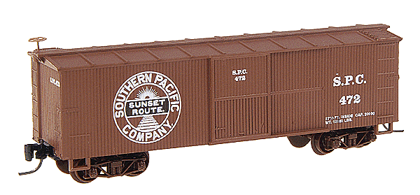 MicroTrain - 30' Single-Door Wood Boxcar - Ready to Run - Southern ...