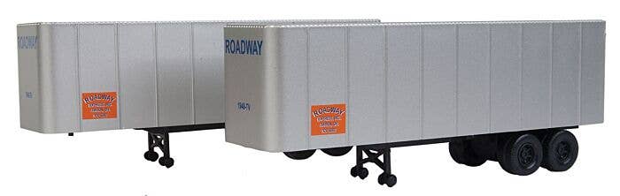 Walthers - 32' Trailer 2-Pack - Assembled - Roadway - 949-2364