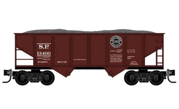 MicroTrain - 33' 2-Bay Rib-Side Hopper - Ready to Run - Southern ...