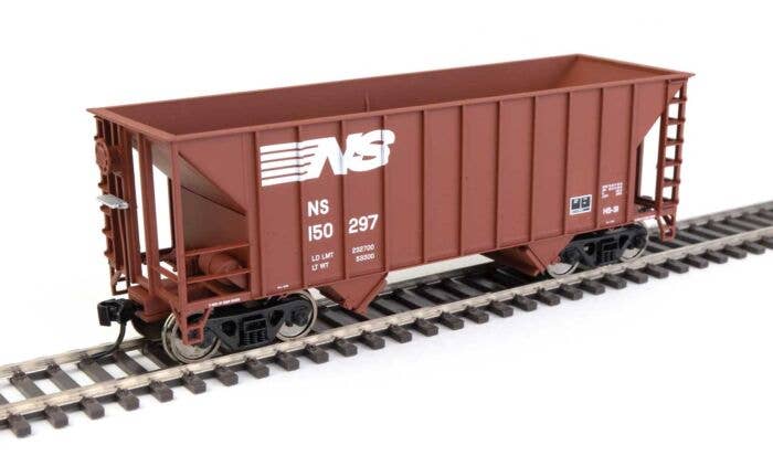 Walthers - 34' 100-Ton 2-Bay Hopper - Ready to Run - Norfolk Southern ...