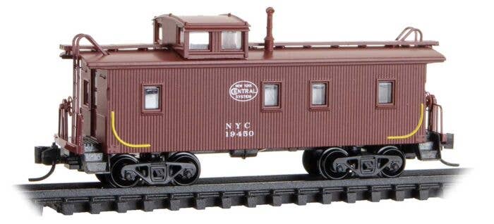 MicroTrain - 34' Wood-Sheathed Caboose with Straight Cupola - Ready to ...