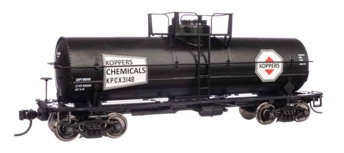 Walthers - 36' 10,000-Gallon Insulated Tank Car w/Large Dome, Bolted ...