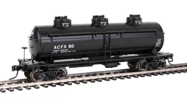 Walthers - 36' 3-Dome Tank Car - Ready to Run - ACFX #60 - 910-1125