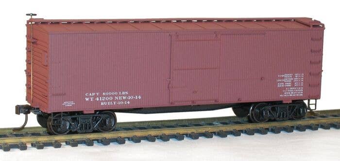 Accurail - 36' Double-Sheathed Wood Boxcar w/Steel Ends & Fishbelly ...