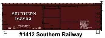 Accurail - 36' Double-Sheathed Wood Boxcar w/Steel Roof, Ends, Straight ...