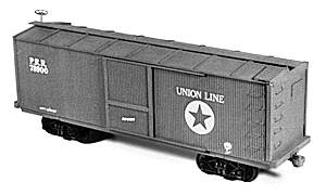 Huff & Puf - 36' TR Boxcar PRR - 792-808