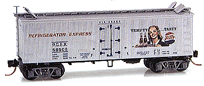 MicroTrain - 36' Wood-Sheathed Ice Reefer w/Modern Steel Underframe ...
