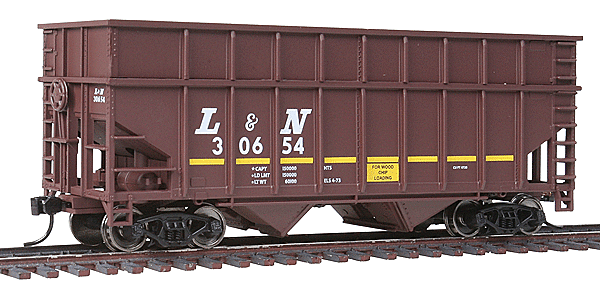 Walthers - 36' Wood Chip Hopper - Ready to Run - Louisville & Nashville ...