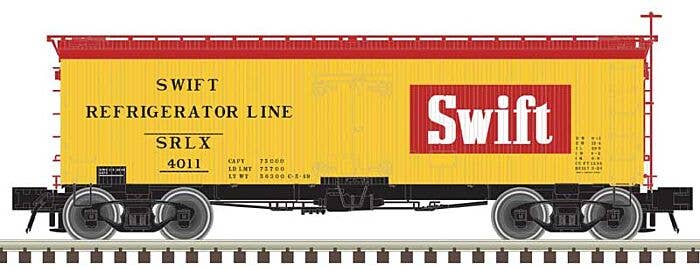 Atlas - 36' Wood Reefer - Ready to Run - Master(R) - Swift #4016 (1949 ...