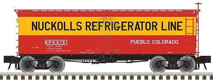 Atlas - 36' Wood Reefer - Ready to Run - Master(R) - Nuckoll's #151 ...
