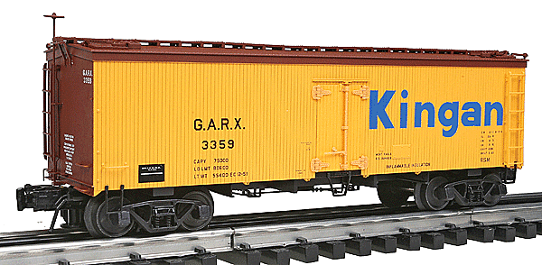 Atlas O - 36' Wood Reefer w/Truss Rods - 3-Rail - Ready to Run - Kingan ...