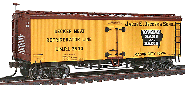 Atlas - 36' Wood Reefer w/Truss Rods - Ready to Run - Master(R ...