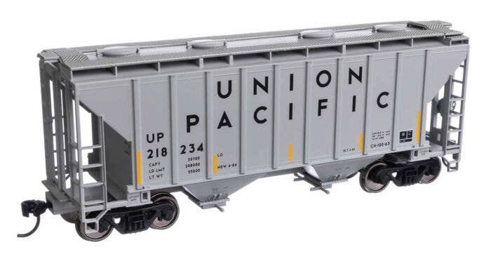 Walthers - 37' 2980 Cubic-Foot 2-Bay Covered Hopper - Ready to Run ...