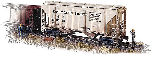 Walthers - 37' Trinity Cement Service Covered Hopper Kit - Louisville ...