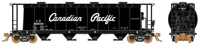 Rapido - 3800 Cu. Ft. Cylindrical Covered Hopper - Ready to Run ...