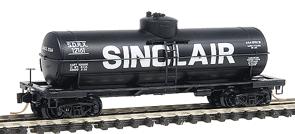 MicroTrain - 39' Single Dome Tank Car - Sinclair - SDRX 12161 (black ...
