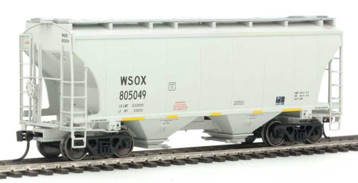 Walthers - 39' Trinity 3281 2-Bay Covered Hopper - Ready-to-Run - Wells ...