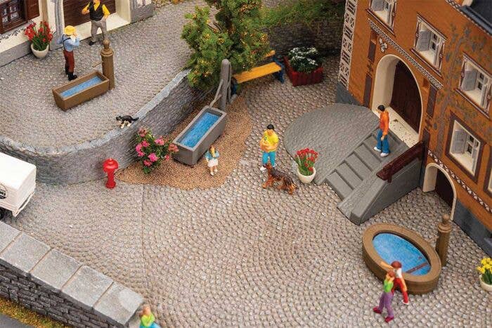 Faller - 3 Village Fountains - 272-180875