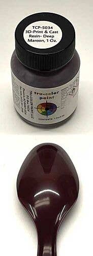 Tru-Color - 3D Print and Cast Resin Acrylic Paints - 1oz 29.6ml - Deep ...