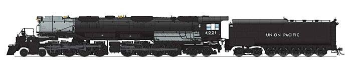 BLI - 4-8-8-4 Big Boy 1944 Wilson Aftercooler, 25-C-400 Tendr - Sound & DCC - Para - Union ...