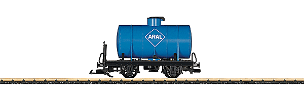LGB - 4-Wheel Tank Car - Ready to Run - Aral (blue) - 426-94580