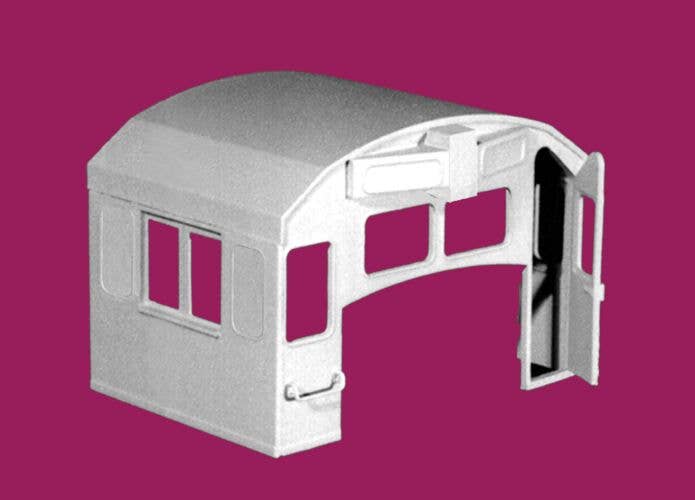 Hi-Tech - 4-Window Cab - Pre-1972, Small Windows Plated Over - 331-5002