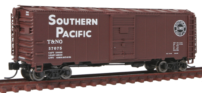 Intermount - 40' 12-Panel Boxcar - Ready to Run - Southern Pacific T&NO ...