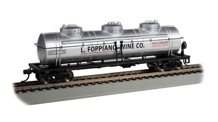 Bachmann - 40' 3-Dome Tank Car - Ready to Run - Silver Series(R) - L ...