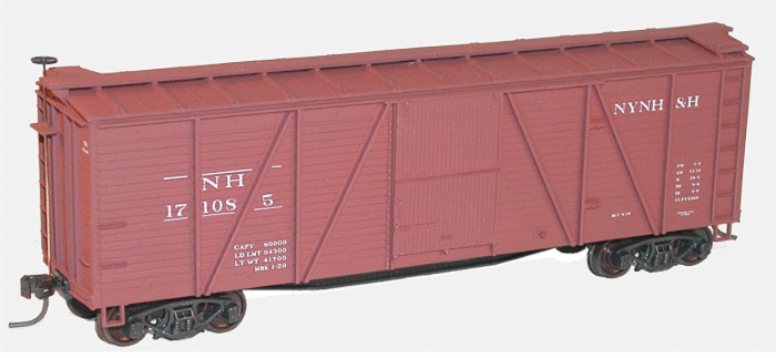Accurail - 40' 6-Panel Single-Sheathed Wood Boxcar w/Wood Doors & Ends ...