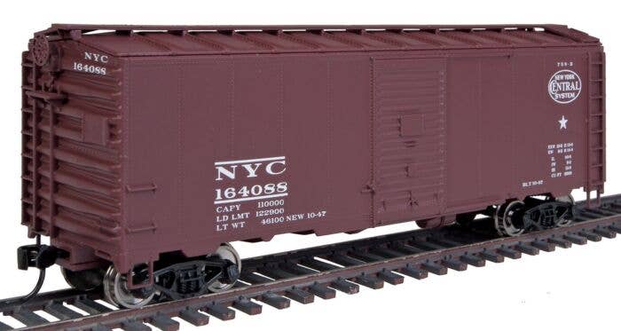 Walthers - 40' AAR 1944 Boxcar - Ready to Run - New York Central ...