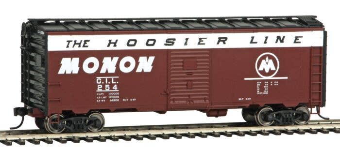 Walthers - 40' AAR 1944 Boxcar - Ready to Run - Monon #254 (Boxcar Red ...