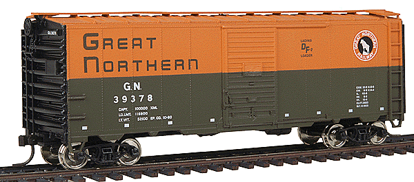 Accurail - 40' AAR Single-Door Steel Boxcar - Assembled; Metal Wheels ...