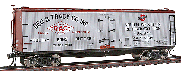 Laser-Art - 40' ACF/URTX Wood Reefer - Assembled - George Tracy #2 ...