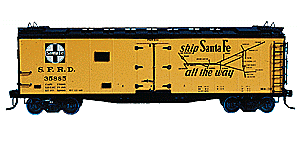 Intermount - 40' ATSF Style Reefer - Santa Fe "El Capitan" - 85-41102