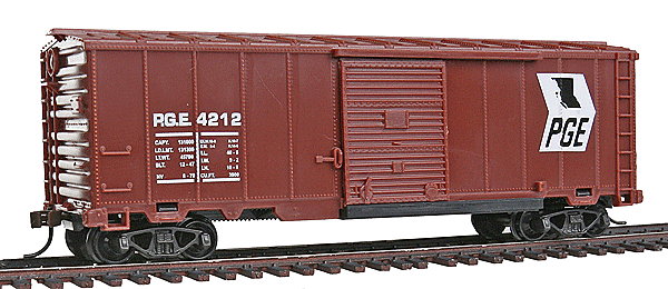 Model Pwr - 40' Boxcar w/Sliding Door - Pacific Great Eastern - 490-97956
