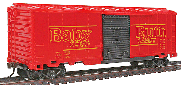 Model Pwr - 40' Boxcar w/Sliding Door - Baby Ruth "Good Candy" - 490-98002