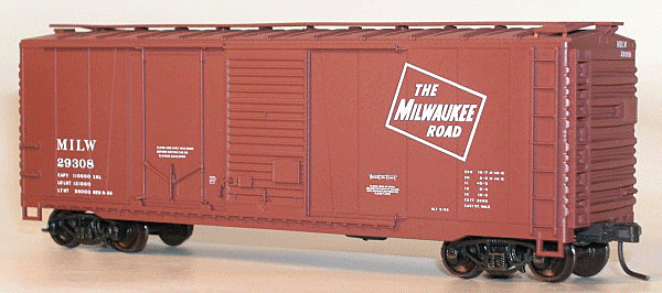 Accurail - 40' Combination Door Steel Boxcar - Kit (Plastic ...