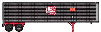 Ttrainworx - 40' Corrugated Van Trailer - Assembled - Kansas City ...