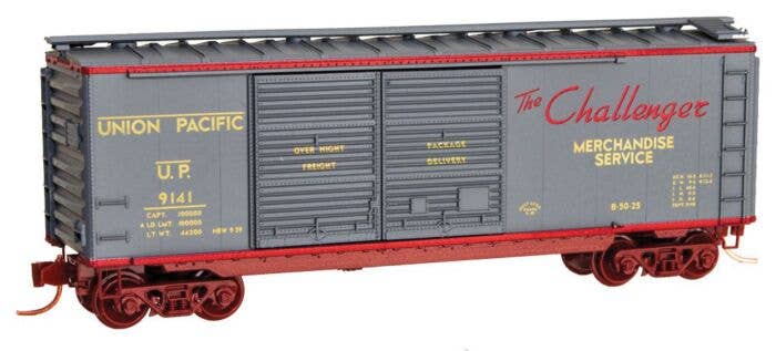 MicroTrain - 40' Double-Door Boxcar - Ready to Run - Union Pacific ...